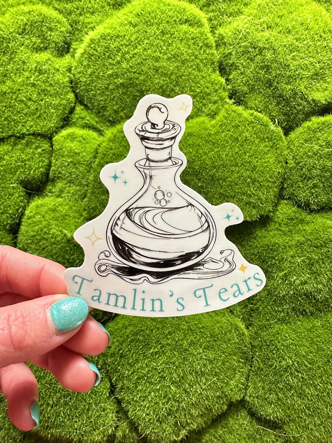 Tamlin's Tears Potion Bottle Sticker | Spring Court | A Court of Thorns ...