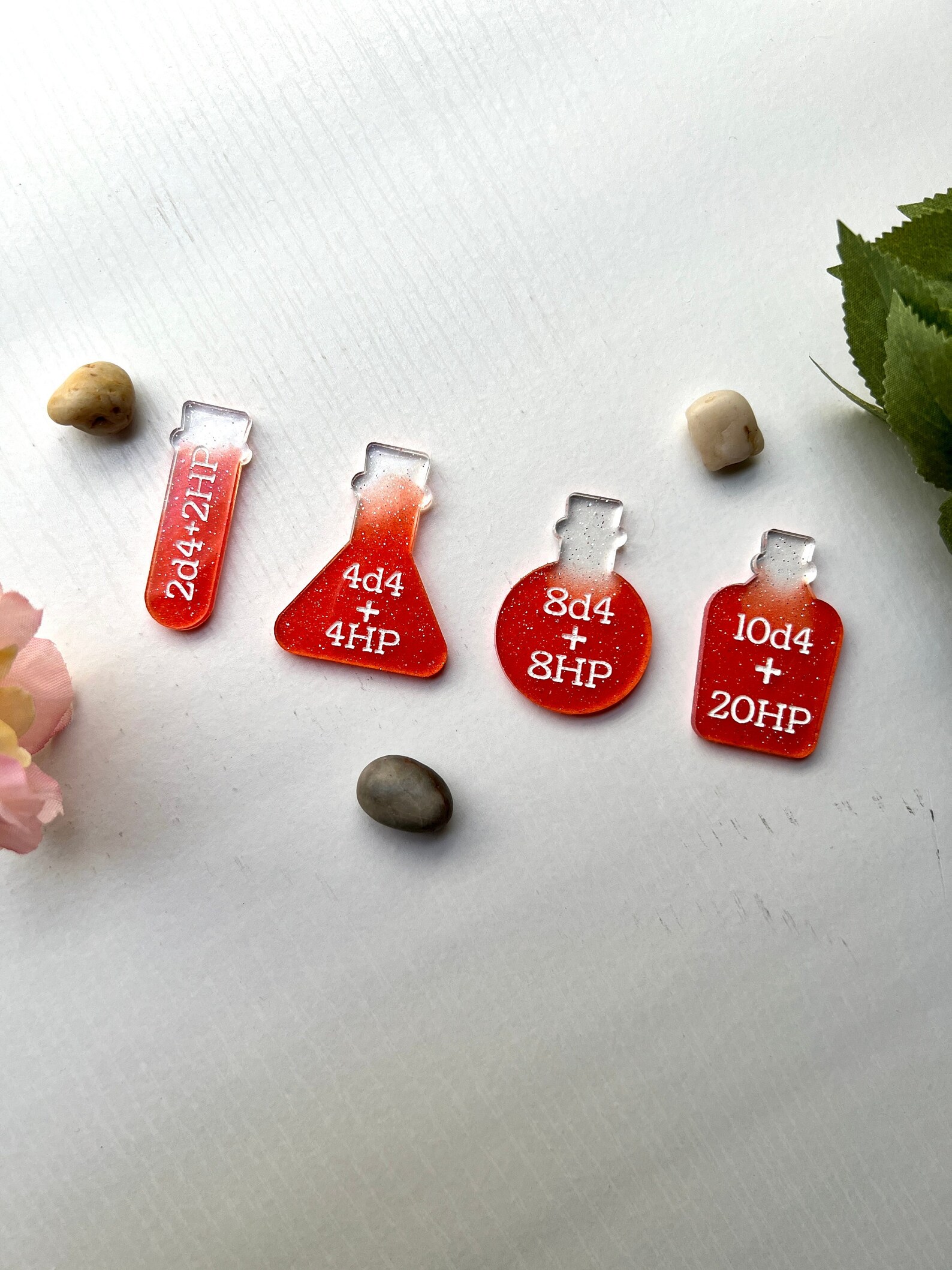 DND Potion of Healing Tokens Healing Potions Handmade | Etsy