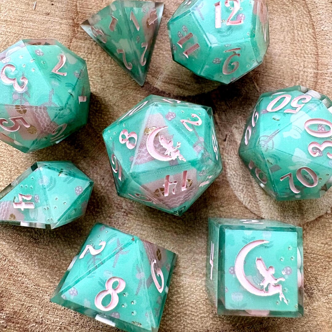 The Dreamer's Grove Dice Set | Cottagecore | Mushrooms | Handmade | Dnd ...