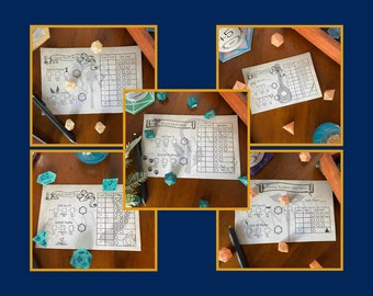 Dnd Spell Slot Tracker Spell Tracker Dnd Spell Tracker 5e | Etsy