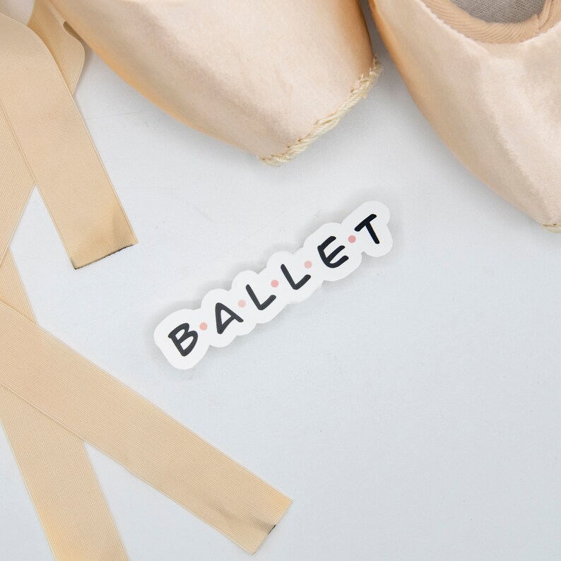 Ballet Sticker Pack 3 Bunhead Collection Ballerina Water-resistant - Etsy