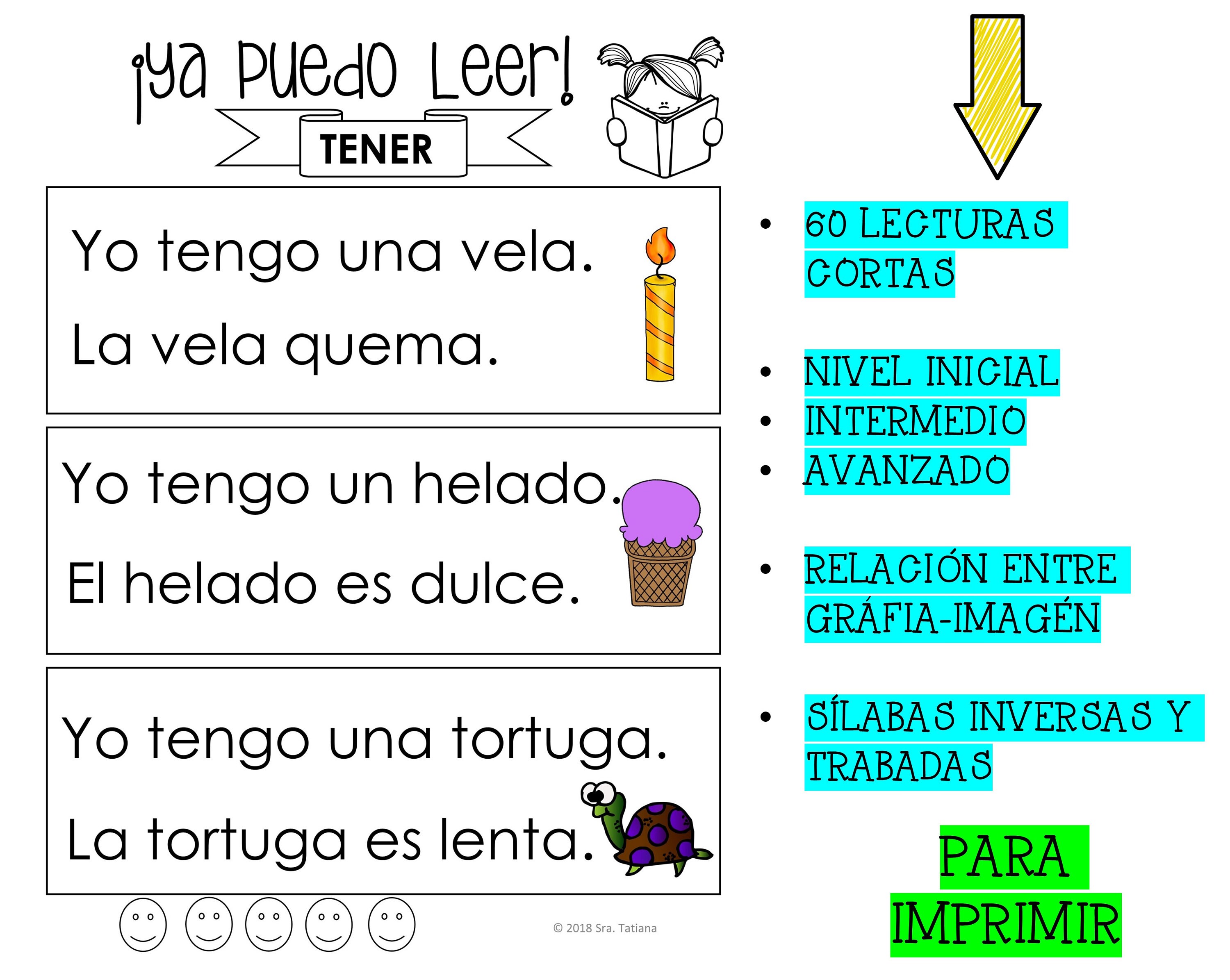Printable Short Reading Stories in Spanish | Leer En Español | Spanish ...