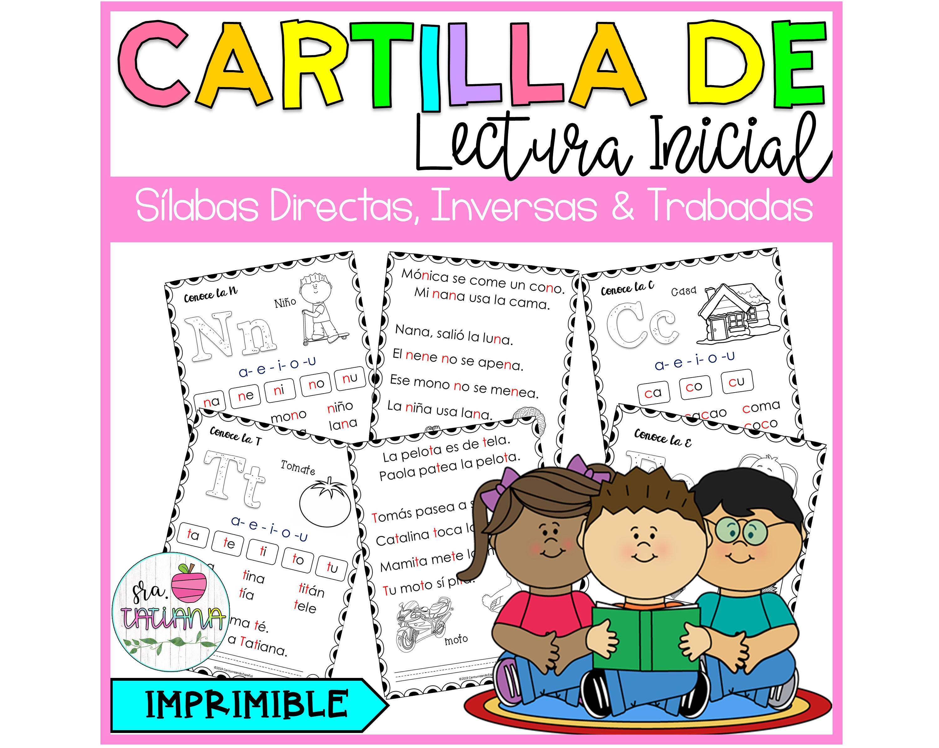 Printable Spanish Reading Book for Beginners | Libro De Lectura Inicial ...