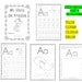 Printable Spanish Alphabet Tracing Worksheets | Trazado Del Alfabeto ...