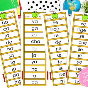 Printable Spanish Reading Fluency | Bloques De Lectura Por Niveles ...
