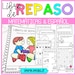 Printable Summer Packet Review in Spanish Libro De Repaso De Español Y ...