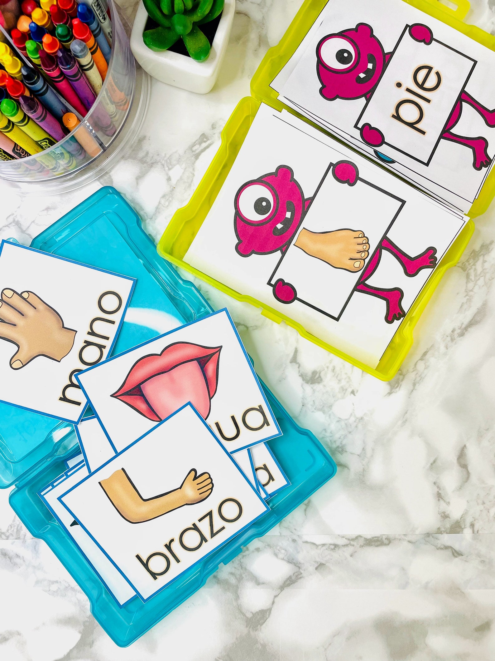 Printable Las Partes Del Cuerpo | Body Parts in Spanish | Spanish for ...