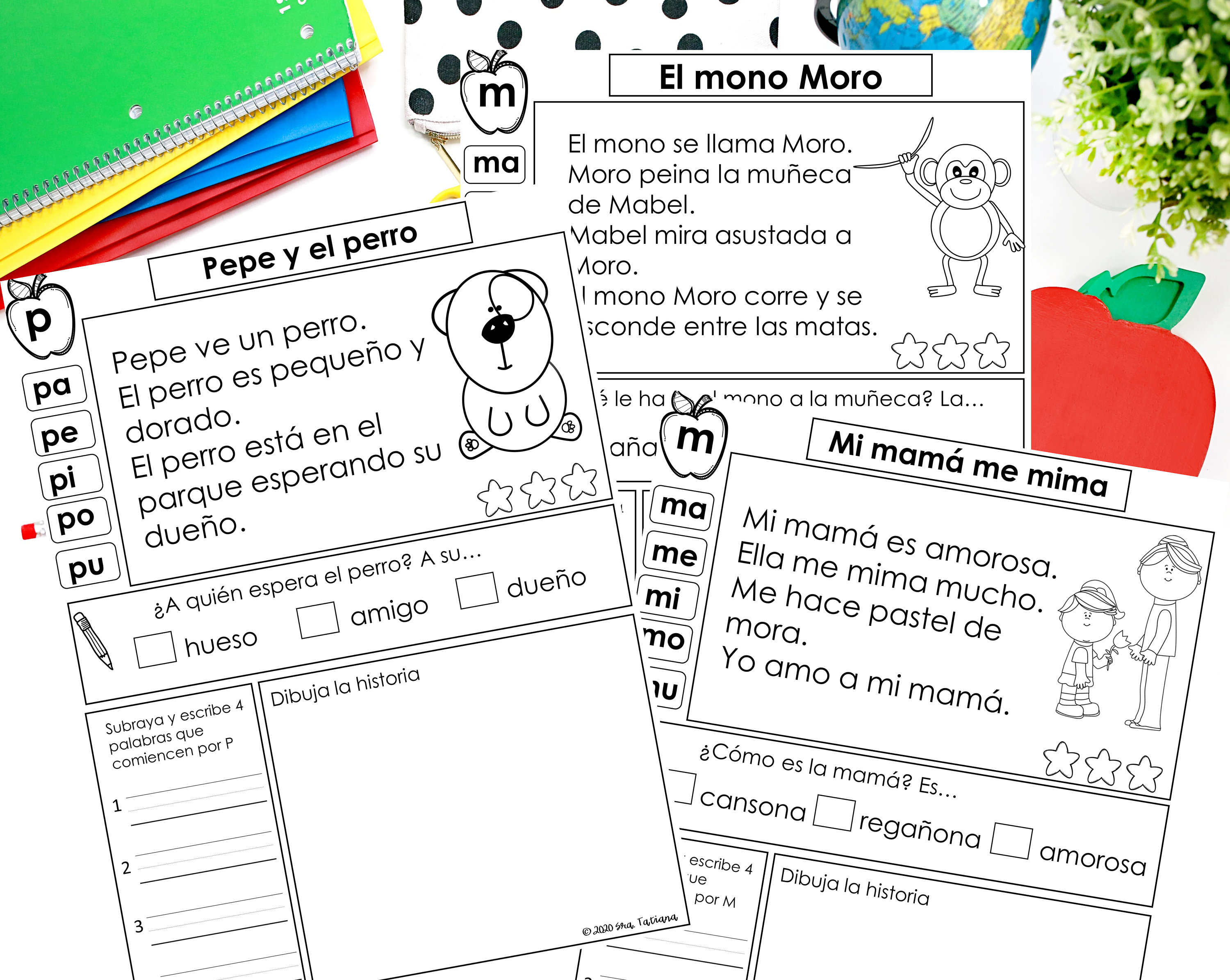Printable Spanish Reading Comprehension | Comprensión De Lectura ...