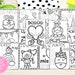 Spanish Valentine's Day Coloring Pages | Día De San Valentín | Spanish ...