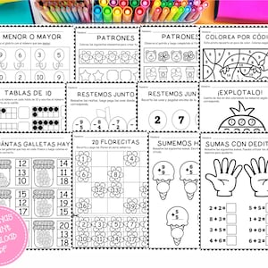 Printable Summer Packet Review in Spanish | Libro De Repaso De Español ...