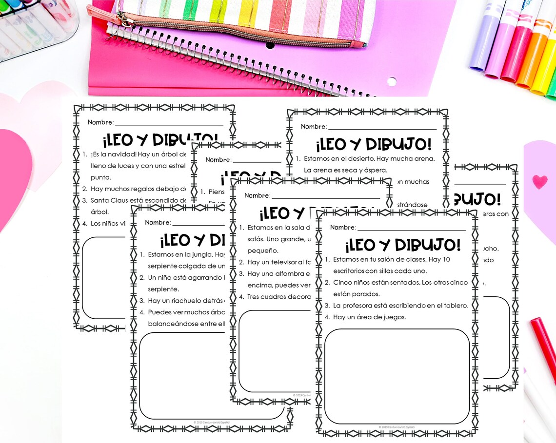 Comprensión De Lectura | Leo Y Coloreo | Leo Y Dibujo | Reading ...