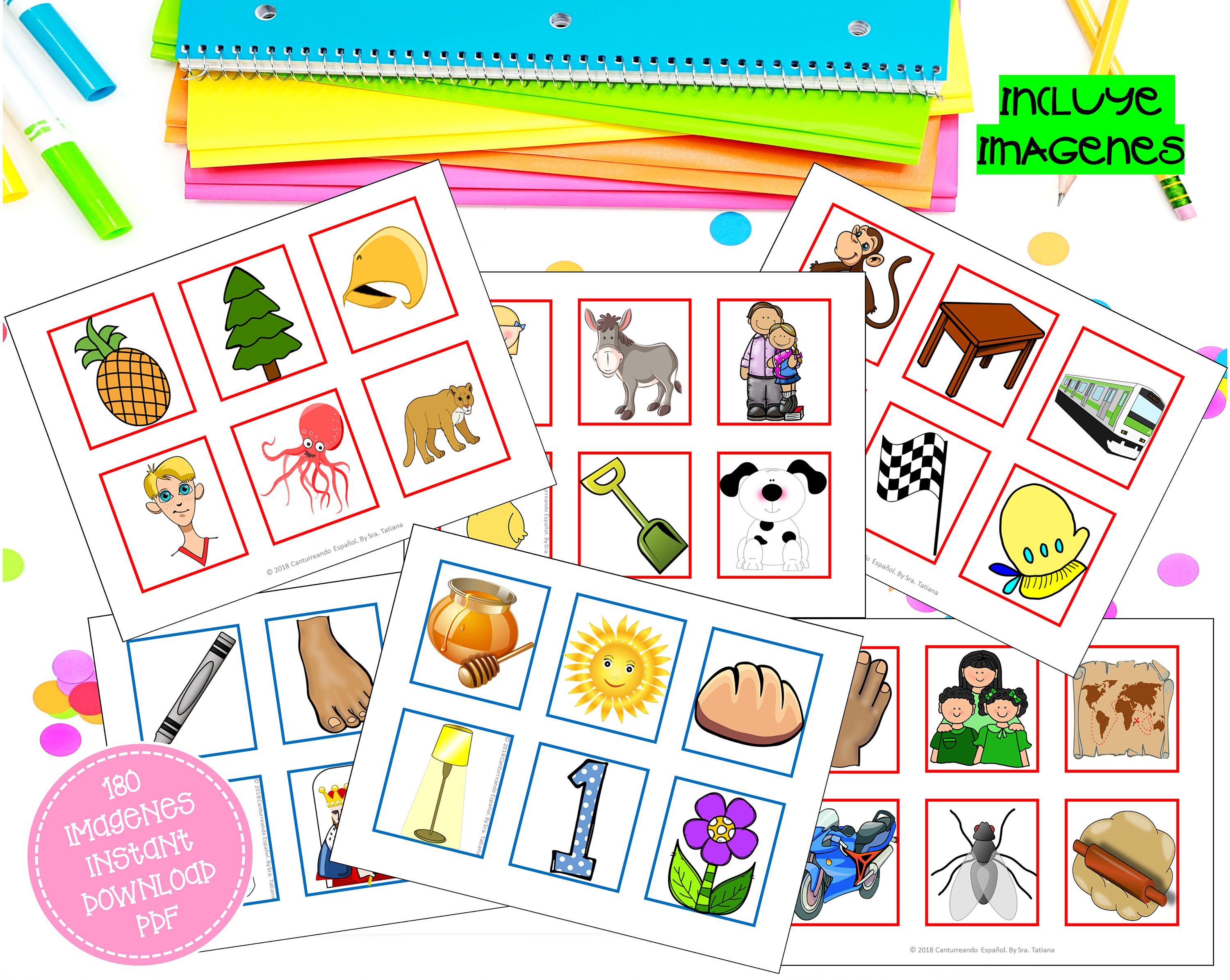 Printable Spanish Syllable Board | Tablero Silábico | Aprendiendo a ...