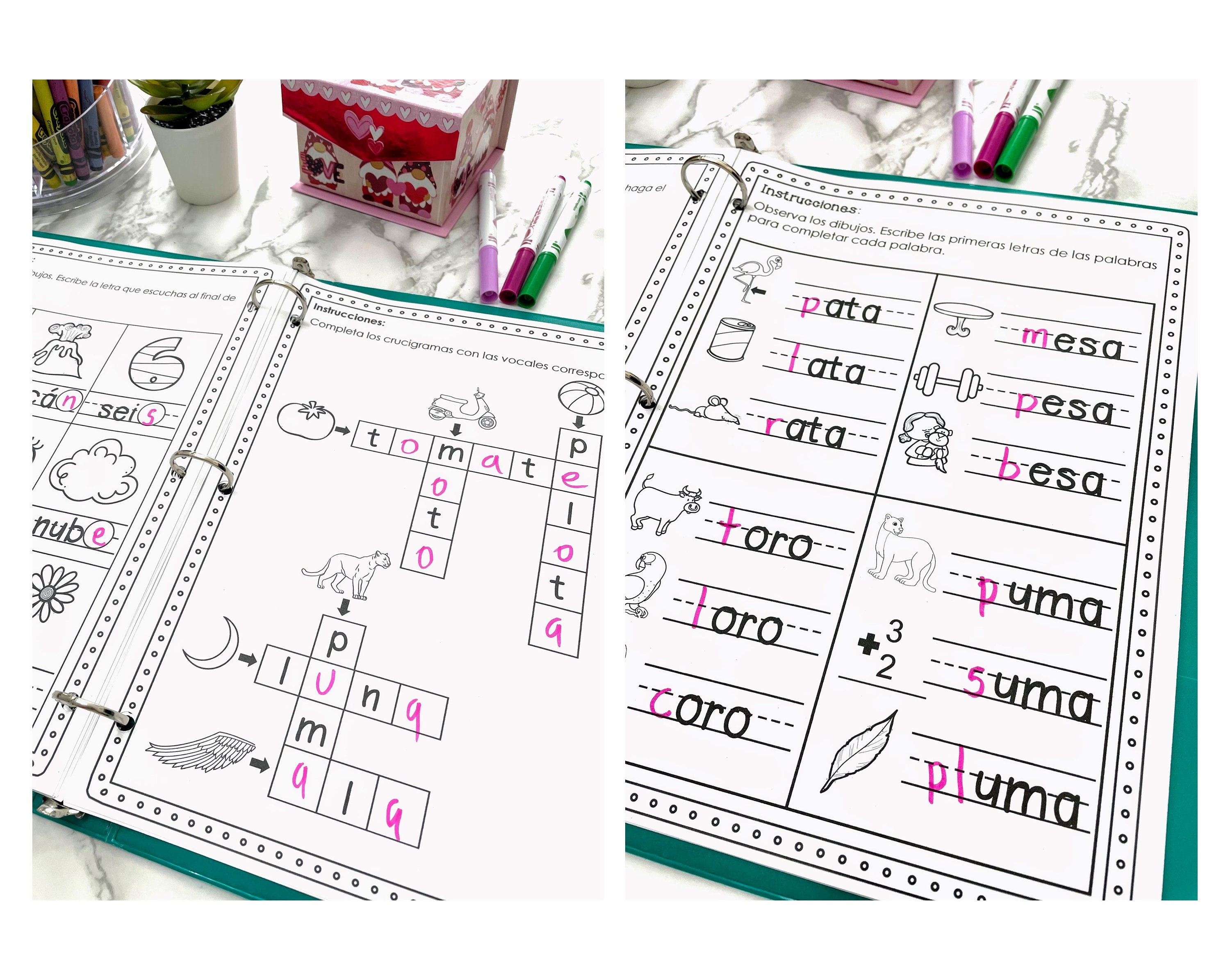 Imprimible Las Vocales / Sonidos Iniciales / Hojas de trabajo - Etsy México
