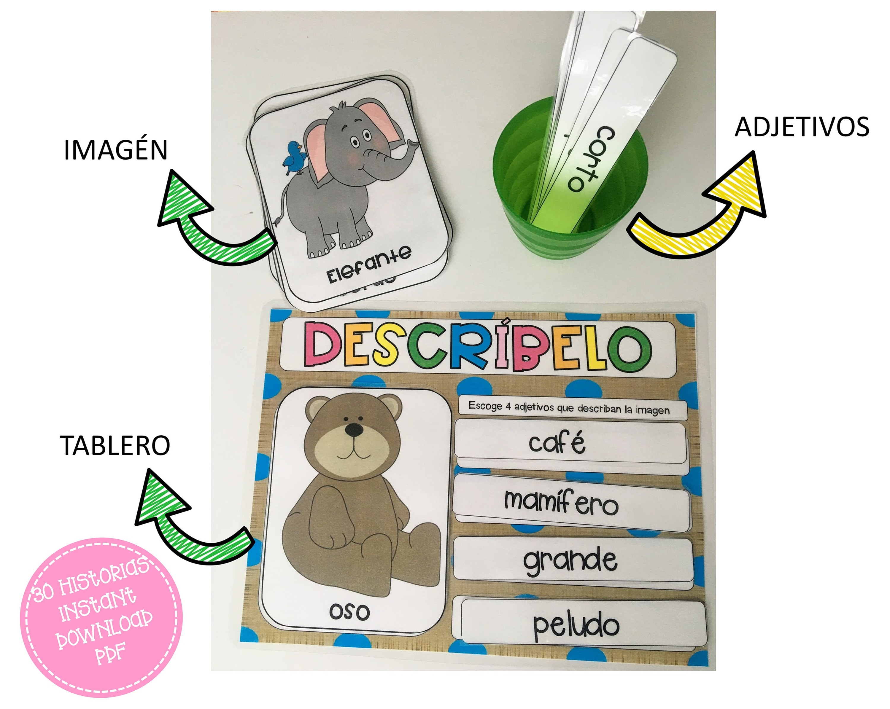 Spanish Descriptions | Descripciones En Español | Adjetivos ...