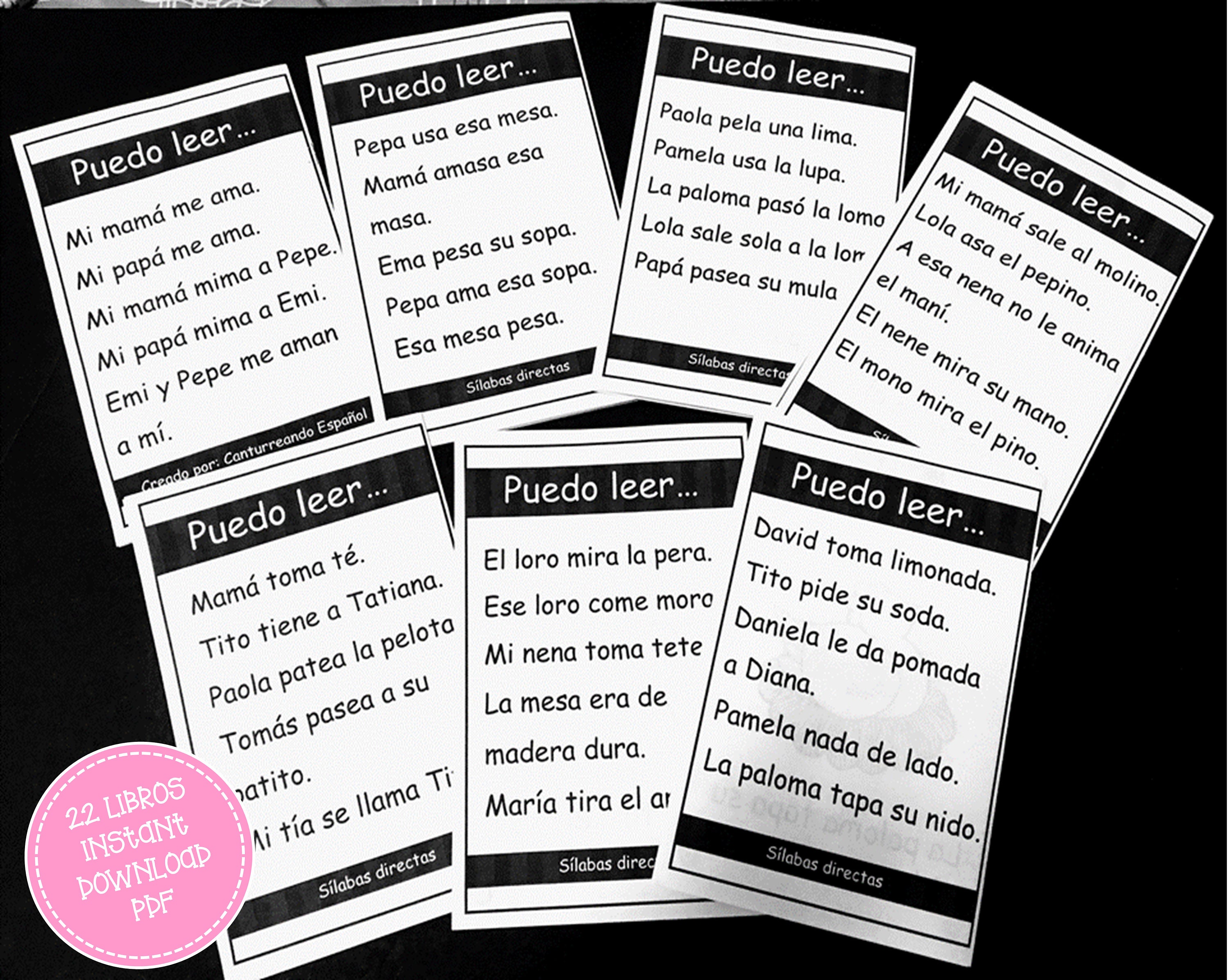 Printable Spanish Guided Reading Leveled Books | Libros Nivelados De ...