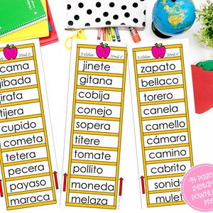 Printable Spanish Reading Fluency | Bloques De Lectura Por Niveles ...