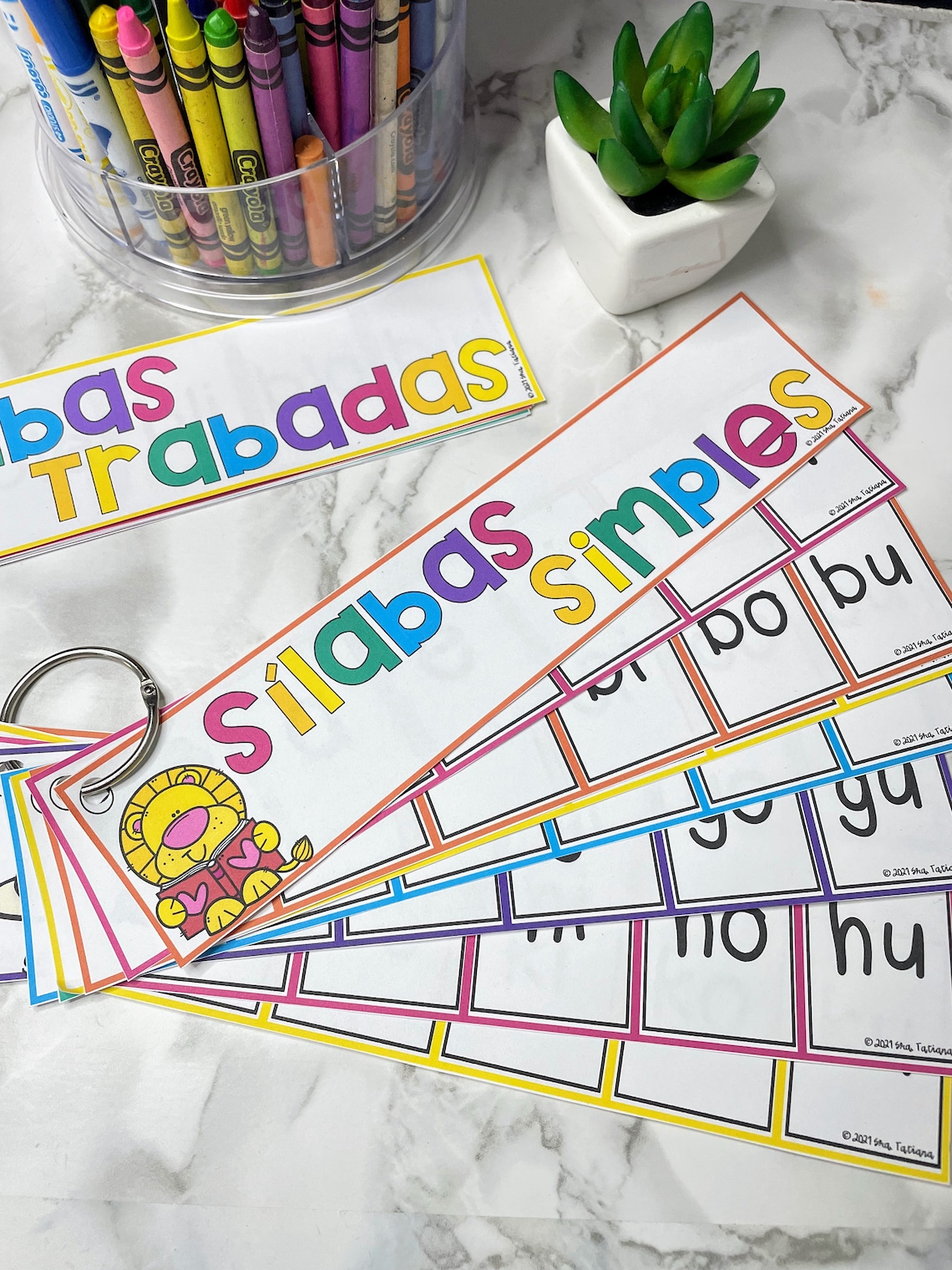 Llavero De Silabas | Silabas Simples Y Trabadas | Learn Spanish ...