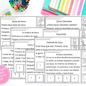 Ordenando Historias Por Secuencia | Comprension De Lectura | Spanish ...