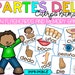 Printable Las Partes Del Cuerpo Body Parts in Spanish - Etsy Canada