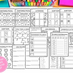 Printable Summer Packet Review in Spanish | Libro De Repaso De Español ...