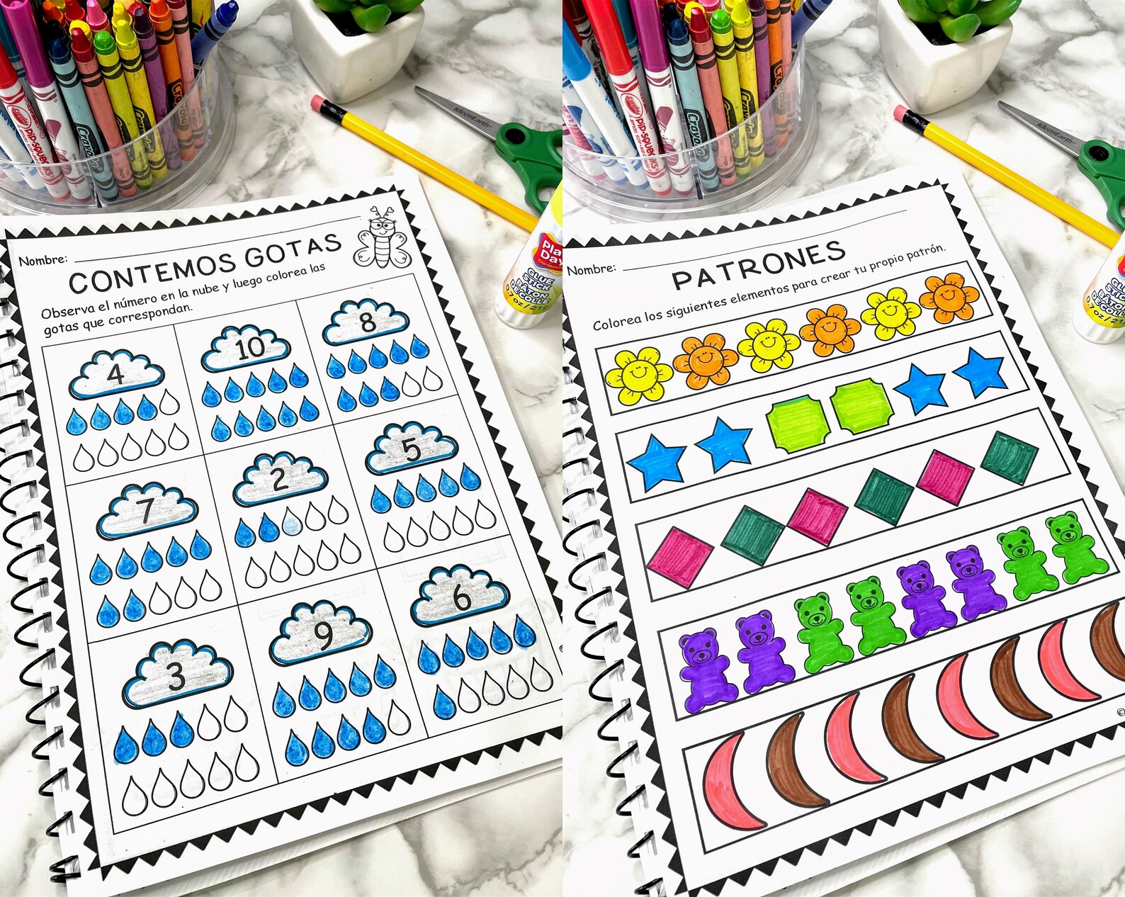 Printable Summer Packet Review in Spanish Libro De Repaso De Español Y ...