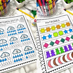 Printable Summer Packet Review in Spanish | Libro De Repaso De Español ...