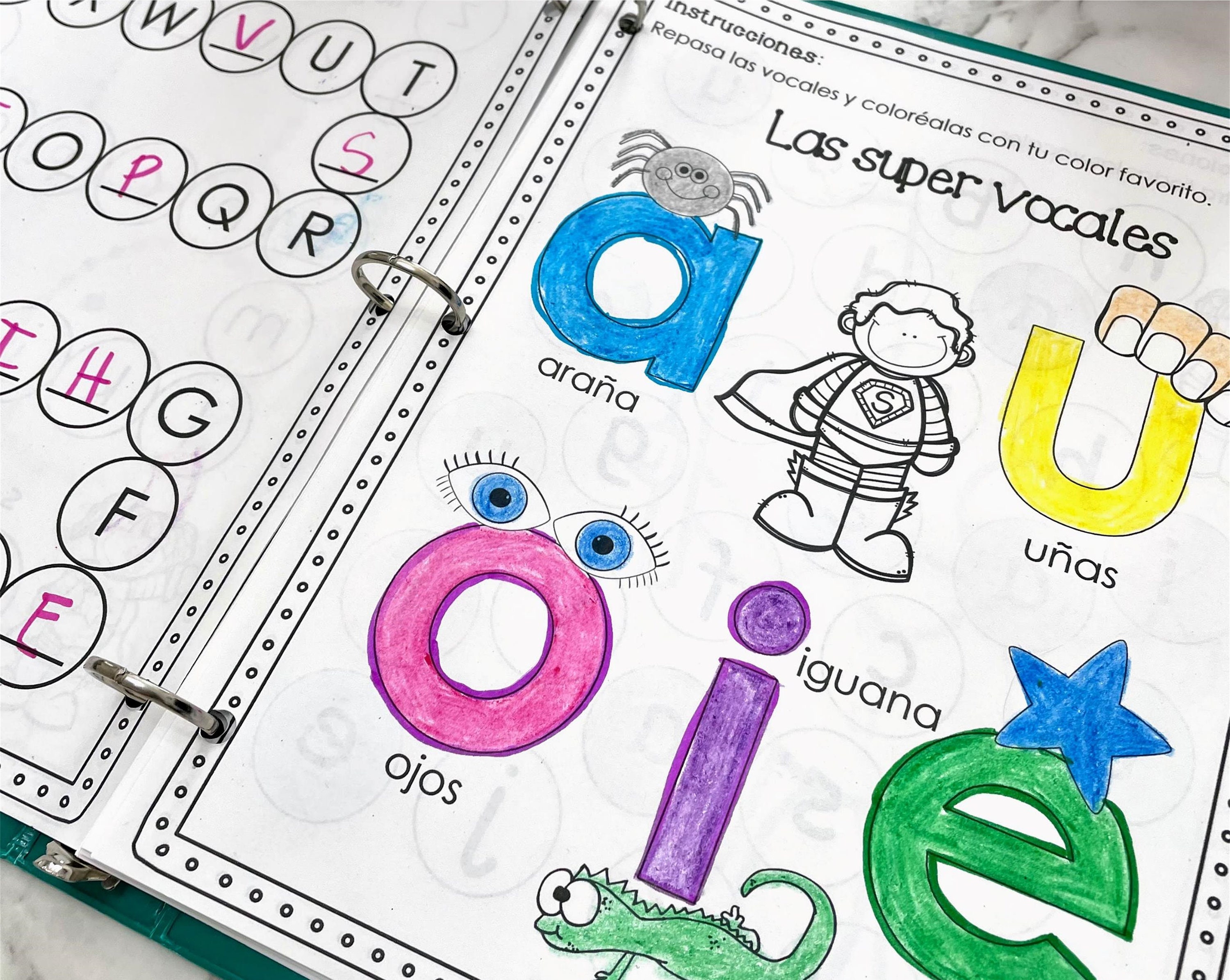 Imprimible Las Vocales / Sonidos Iniciales / Hojas de trabajo - Etsy México