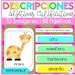 Spanish Descriptions | Descripciones En Español | Adjetivos ...