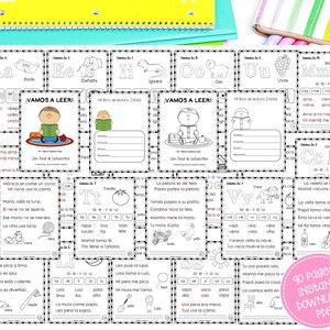 Printable Spanish Reading Book for Beginners | Libro De Lectura Inicial ...