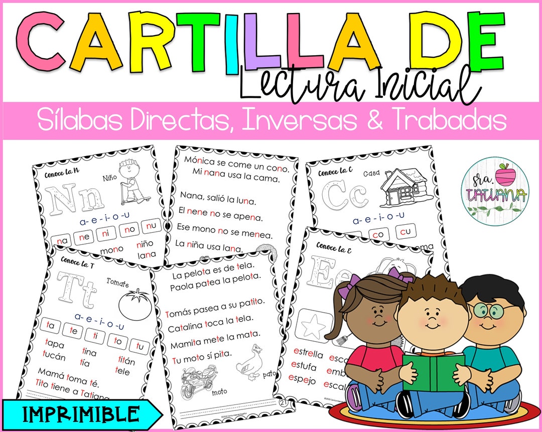 Printable Spanish Reading Book for Beginners Libro De - Etsy