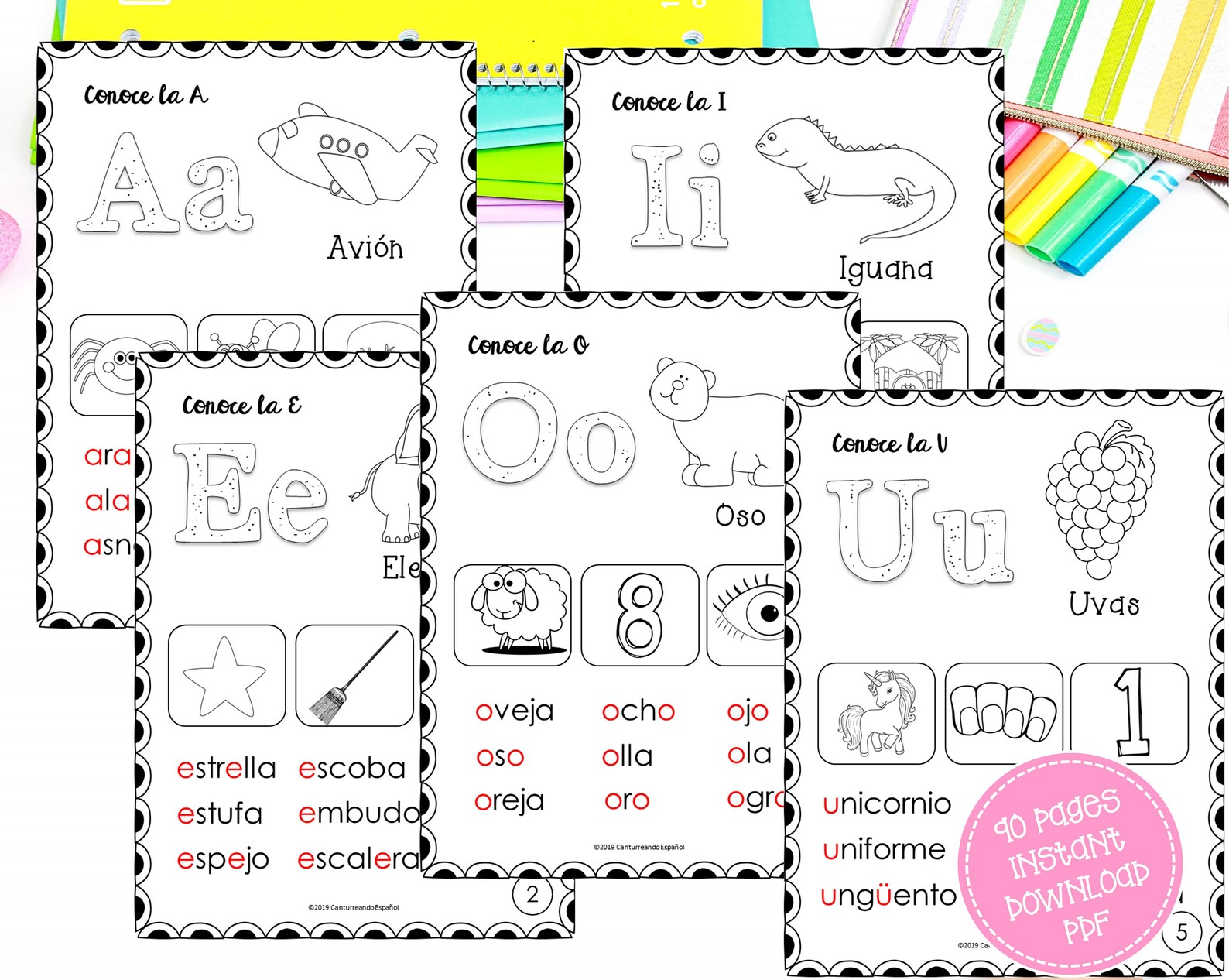 Printable Spanish Reading Book for Beginners | Libro De Lectura Inicial ...