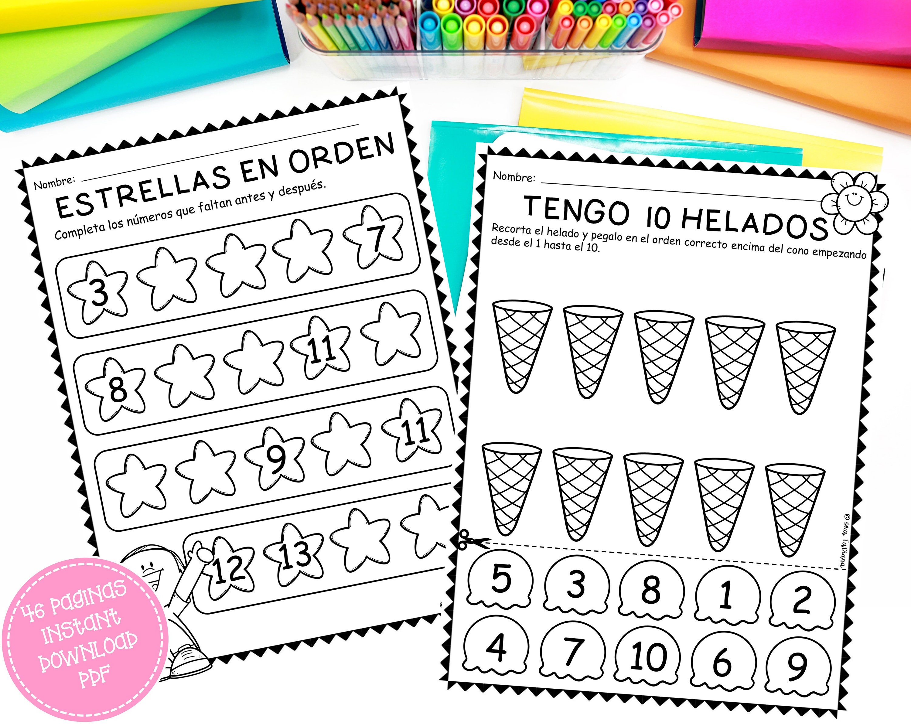 Printable Summer Packet Review in Spanish | Libro De Repaso De Español ...