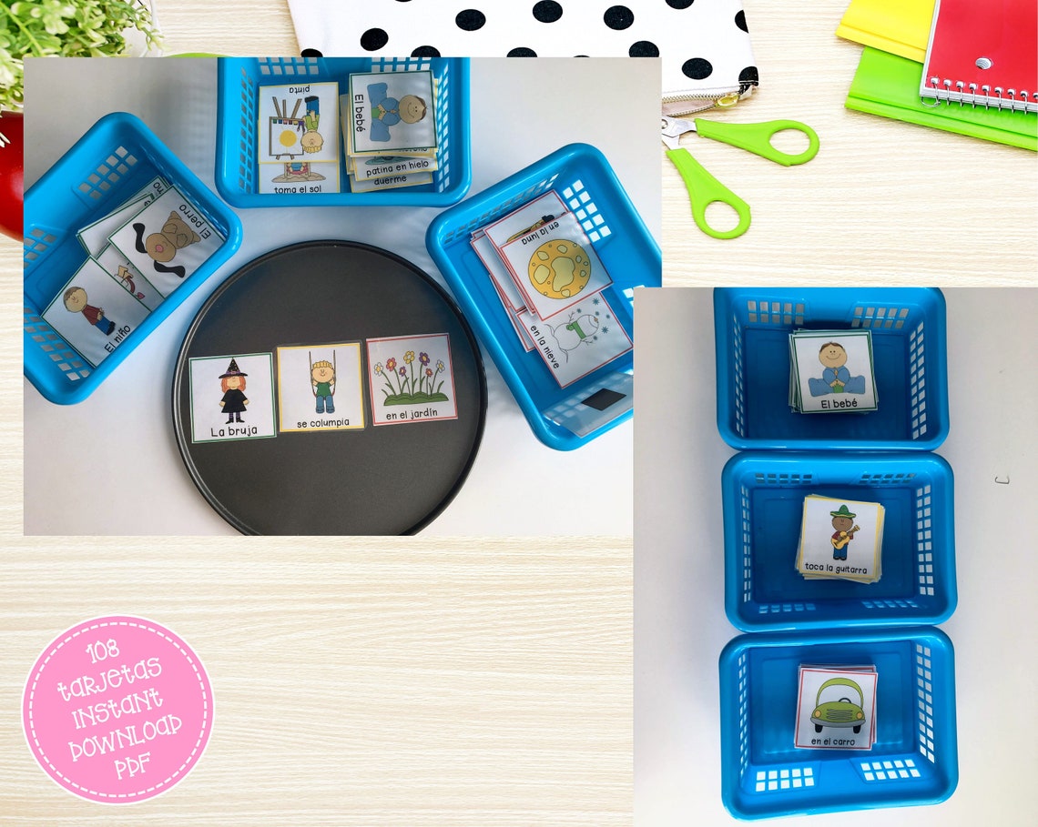 Silly Sentences in Spanish | Formando Oraciones Tontas | Oraciones ...