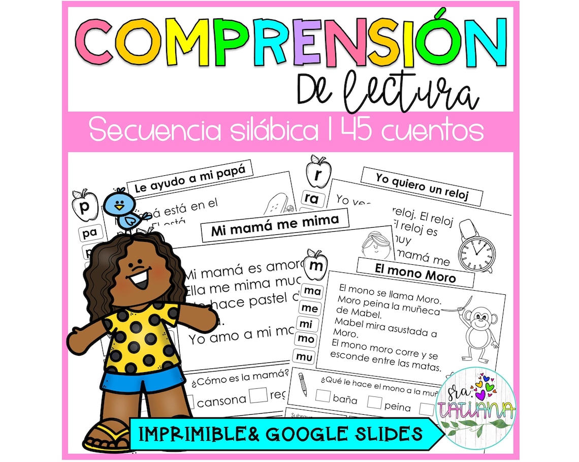 Printable Spanish Reading Comprehension | Comprensión De Lectura ...