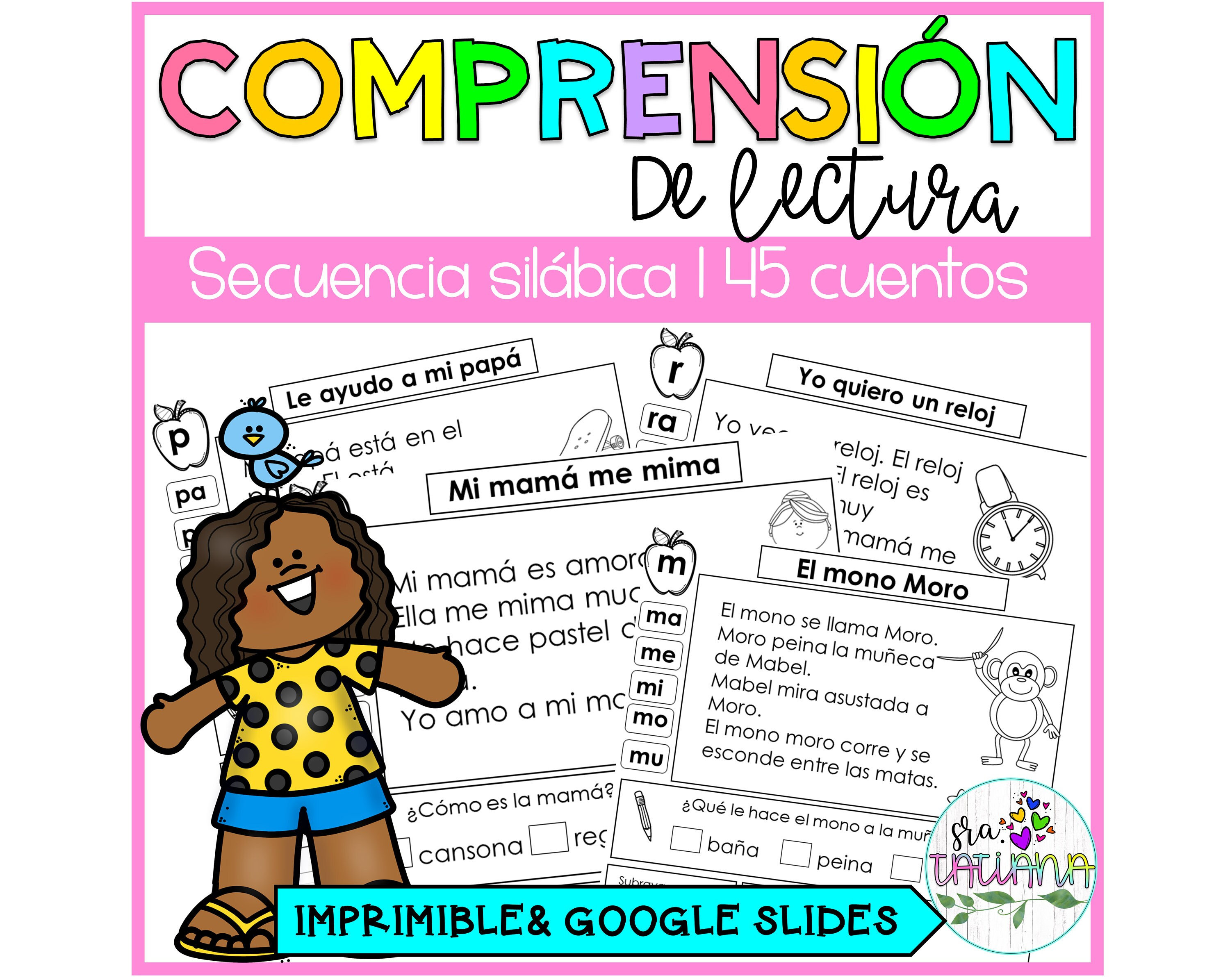 Printable Spanish Reading Comprehension | Comprensión De Lectura ...