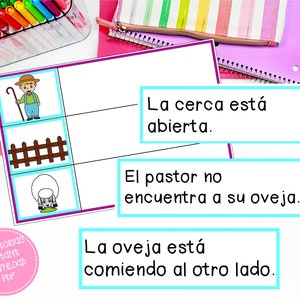 Sequence of Events Task Cards in Spanish | Secuencia De Eventos ...