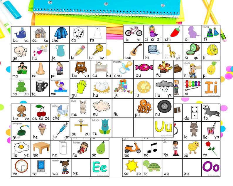 Printable Learn to Read in Spanish in 20 Days | Spanish for Kids ...