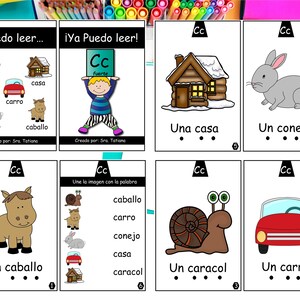 Printable Alphabet Mini Books in Spanish | Mini Libros Del Alfabeto ...