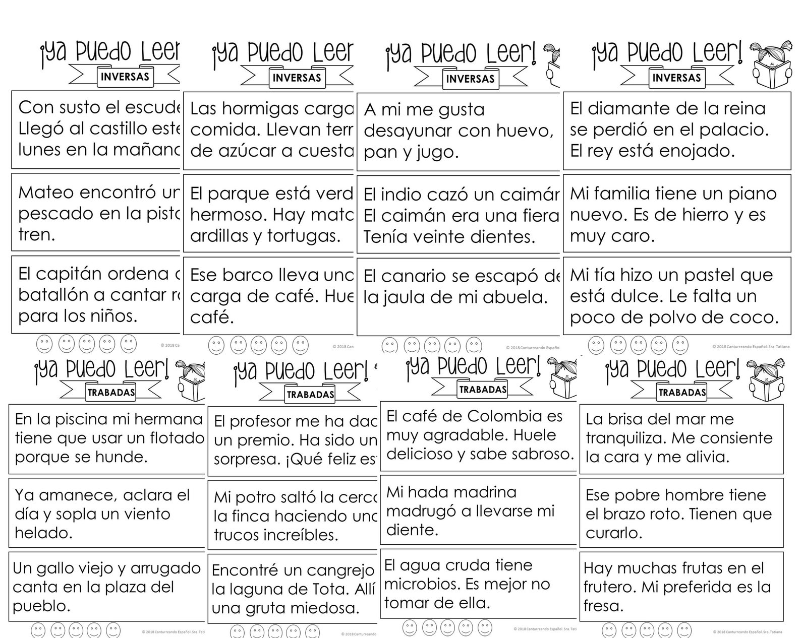 Printable Short Reading Stories in Spanish | Leer En Español | Spanish ...