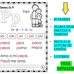 Printable Spanish Reading Book for Beginners | Libro De Lectura Inicial ...