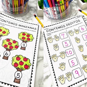 Printable Summer Packet Review in Spanish | Libro De Repaso De Español ...