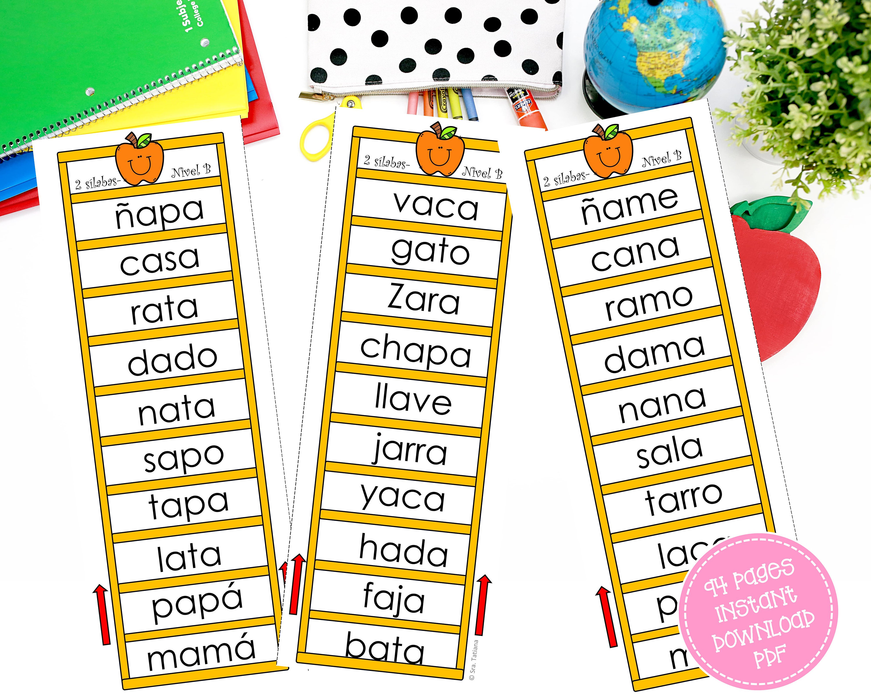 Printable Spanish Reading Fluency | Bloques De Lectura Por Niveles ...