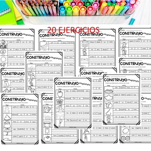 Printable Building Sentences in Spanish | Spanish Writing Activities ...