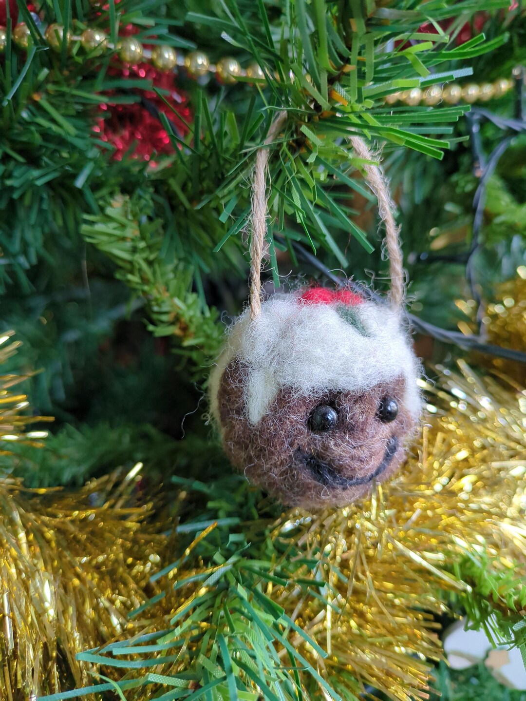 Christmas Pudding Decoration, Tree Decoration, Christmas Tree Decor ...