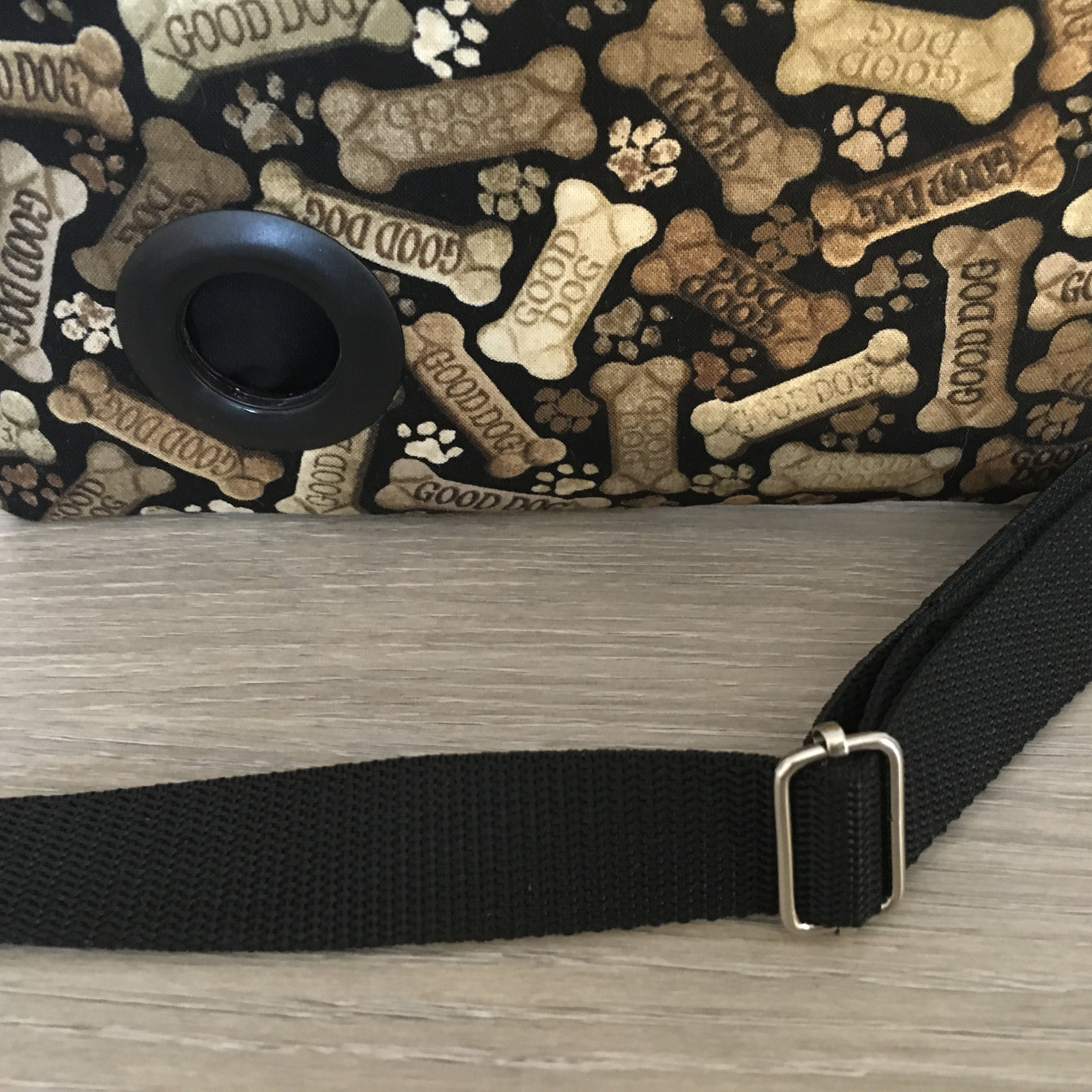 Dog Walking Bag Cross Body Bag Dog Bag Dog Bone Fabric Bag - Etsy UK