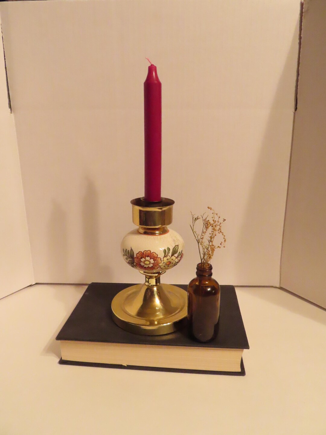 Vintage Victorian Style Brass Parlor Table Lamp, Missing Globe - Etsy