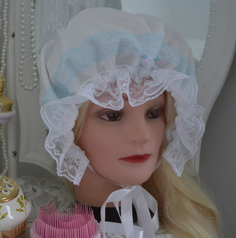 50s Style Ladies Bonnet Cap XS-S, Retro Vintage Style Ladies Bonnet Cap ...