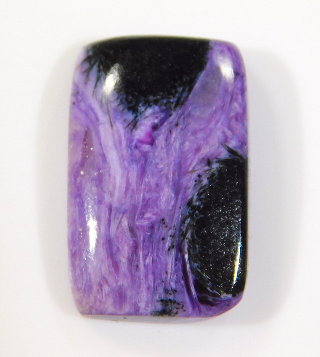 Natural Rare Charoite Cabochon Purple Charoite Gemstone Purple Stone ...