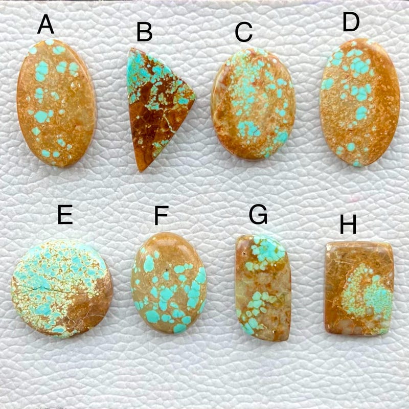 Number 8 Turquoise - Etsy