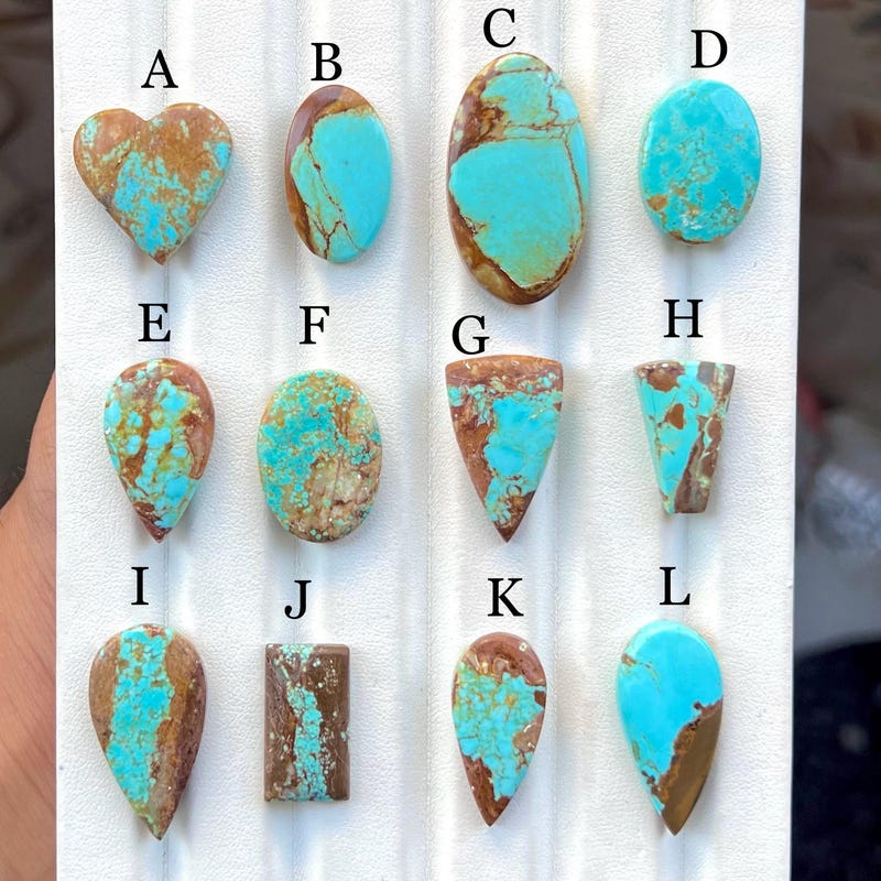 Number 8 Turquoise - Etsy